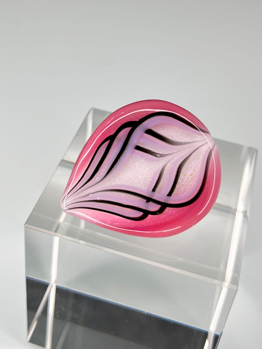Pink Carb Cap – Blossom Glass Art